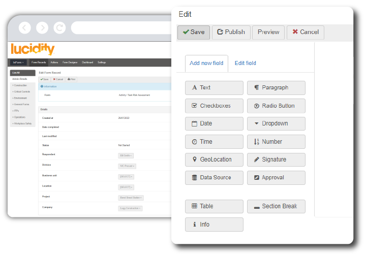 Safety Management Software - EHS Safety System | Lucidity