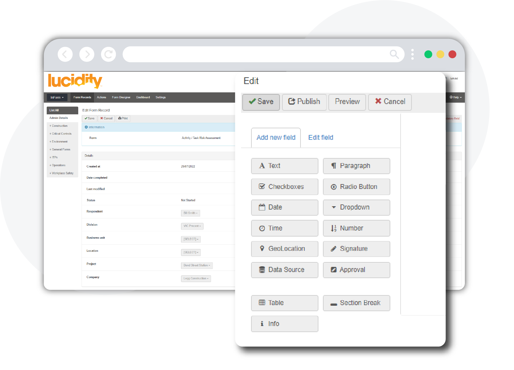 Health And Safety Inspection Software Safety Audit Software Lucidity