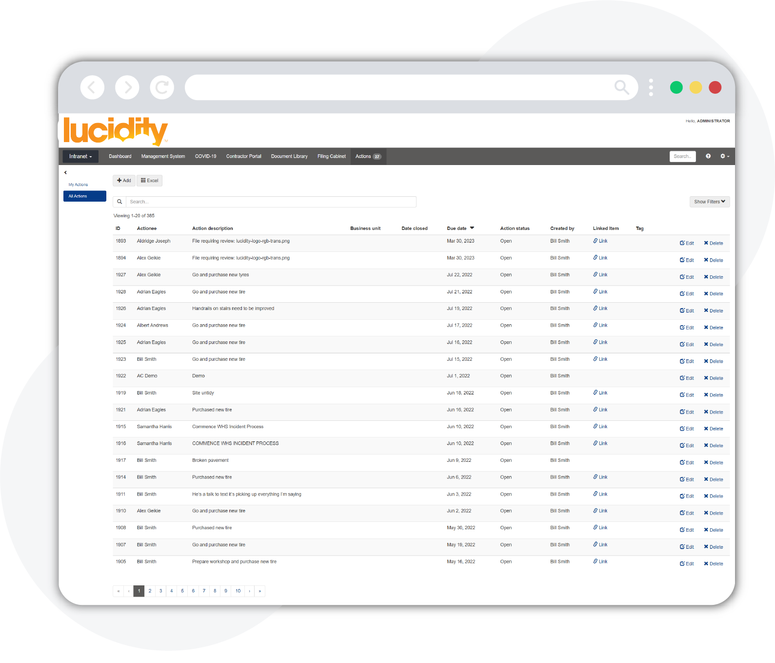 Safety Management System, Safety Document Management System | Lucidity