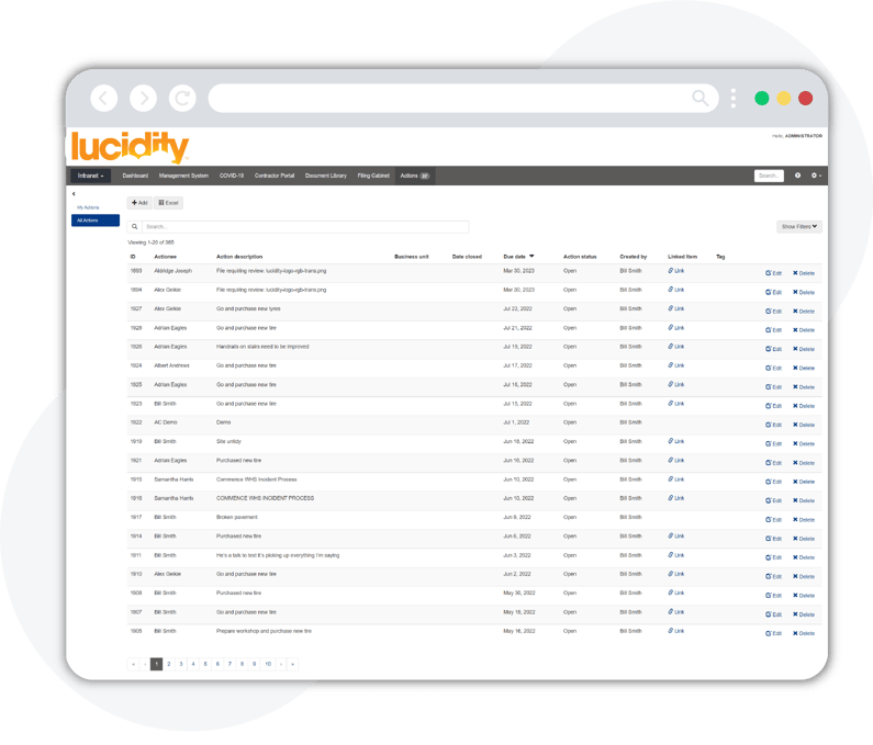 Safety Management System, Safety Document Management System | Lucidity